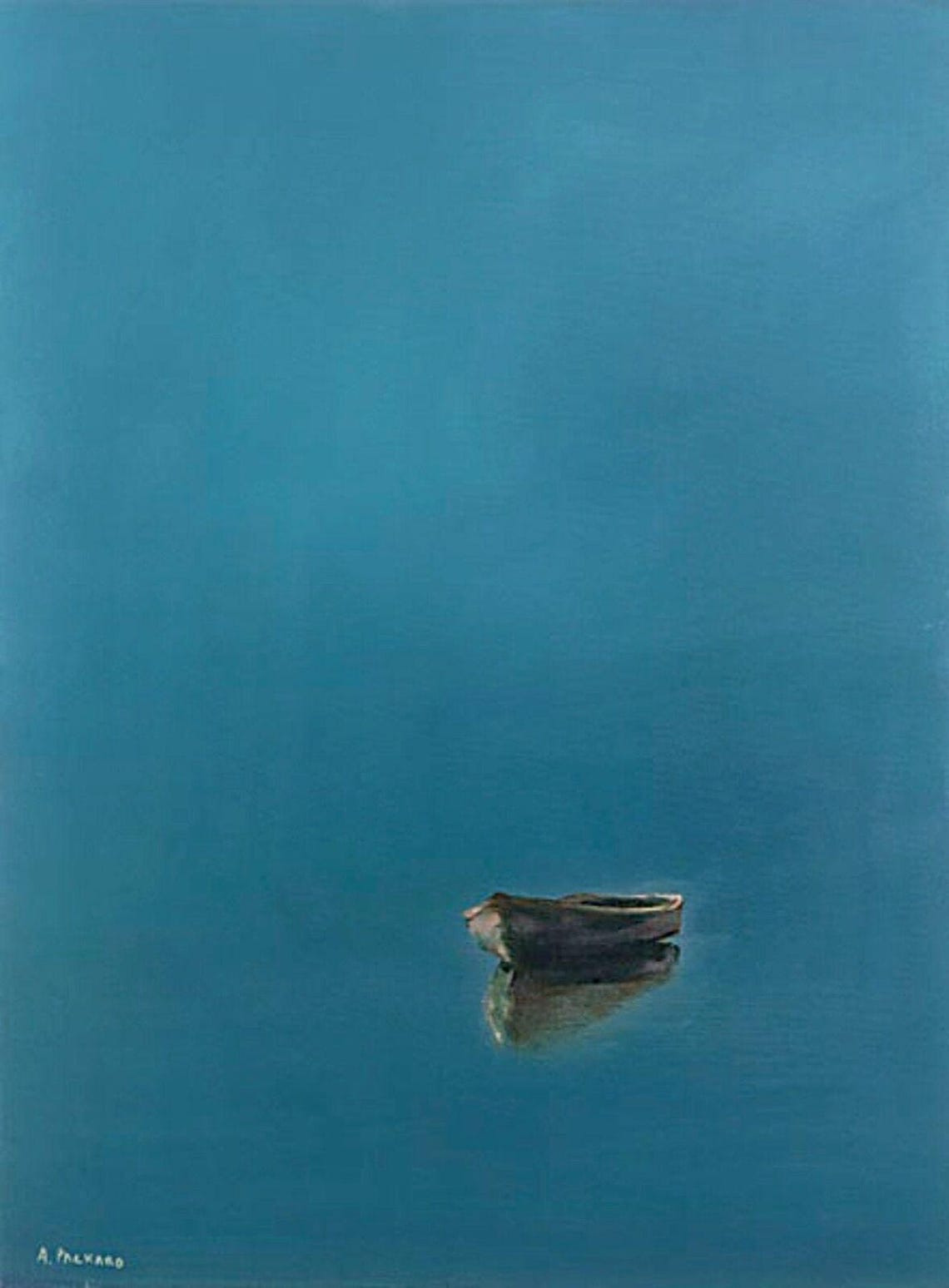 Eventide Boat Art Print by Anne Packard: Matte Finish - Etsy