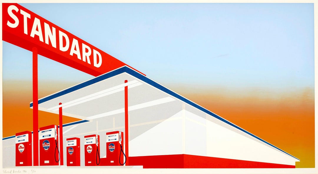 Standard Station by Ed Ruscha -premium Quality Art Print - Etsy
