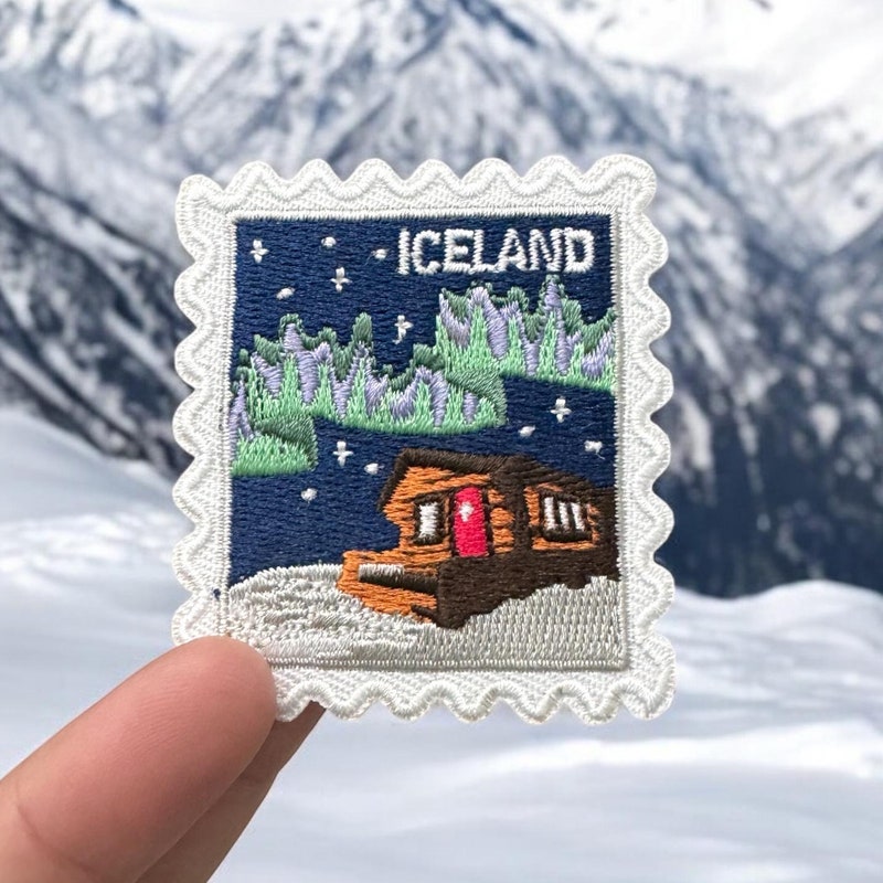 Northern Lights in Patch - Etsy