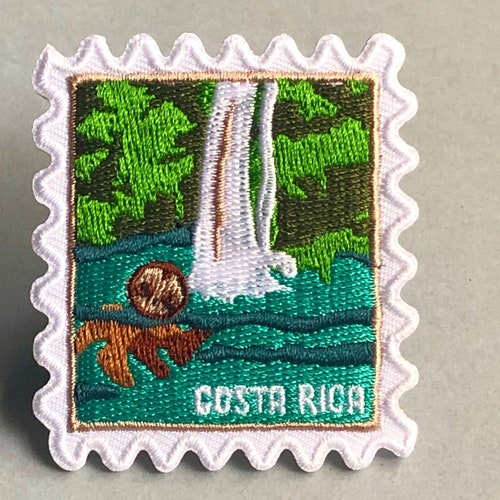 Costa Rica Patch Travel Patches Iron on Patch Costa Rica - Etsy