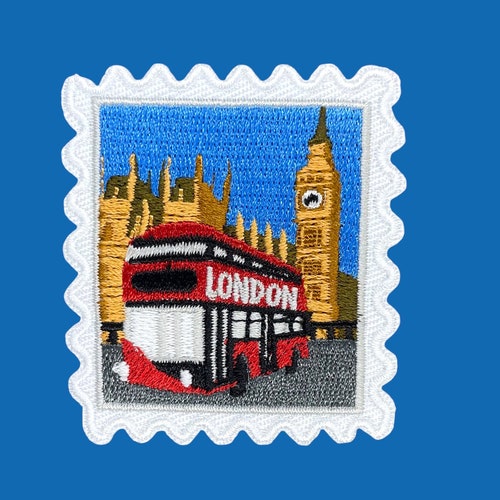 London Patch England Travel Patches Iron on Patch - Etsy