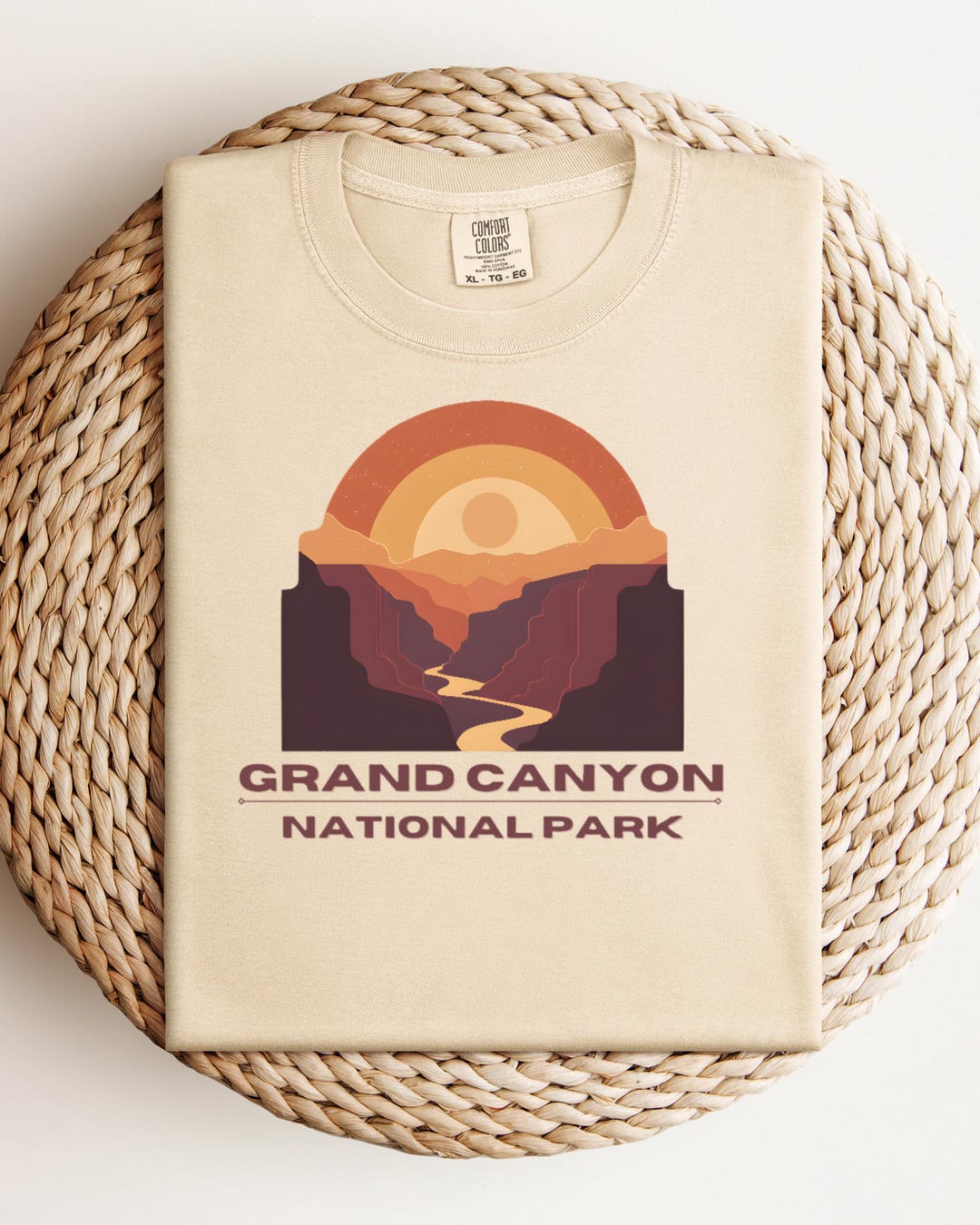 Grand Canyon Park Shirt- National Park Shirt- Oversized Shirt- Travel ...