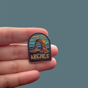Arches National Park Pin- Arches Pin- National Park Pin- Enamel Pin ...