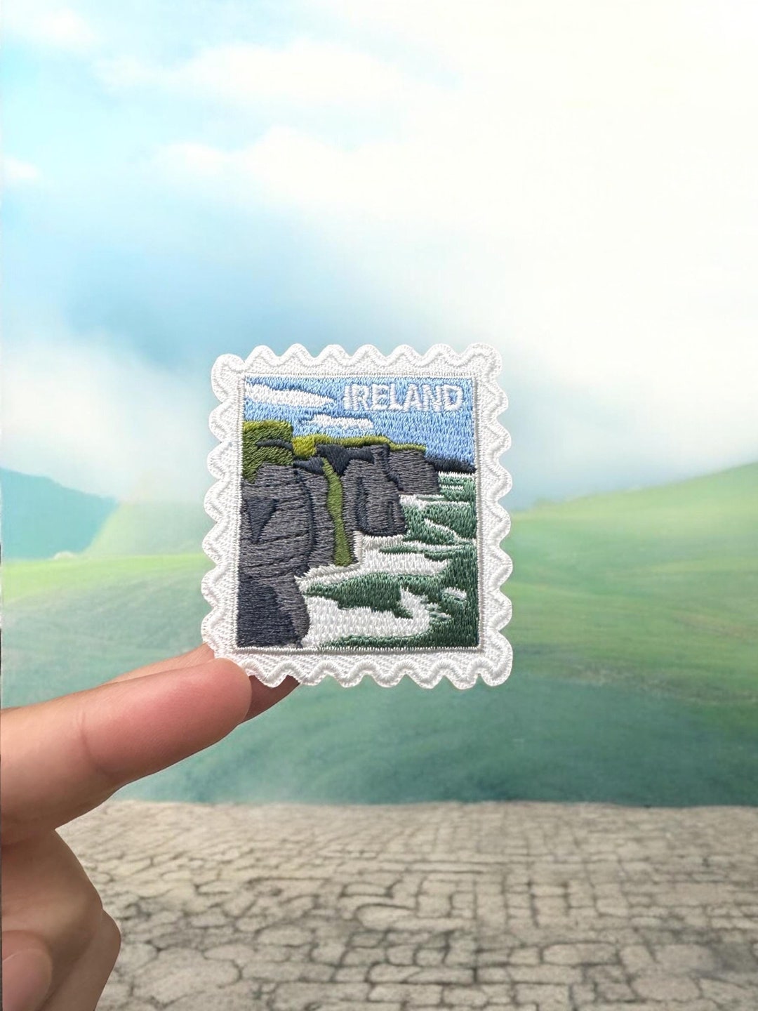 Ireland Patch- Travel Patches- Iron on Patch- Patches- Ireland ...