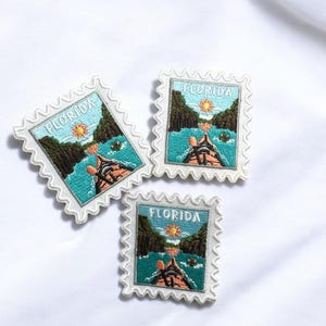 Florida Travel Patch- Iron on Patch- Travel Gift- Key West- Florida ...