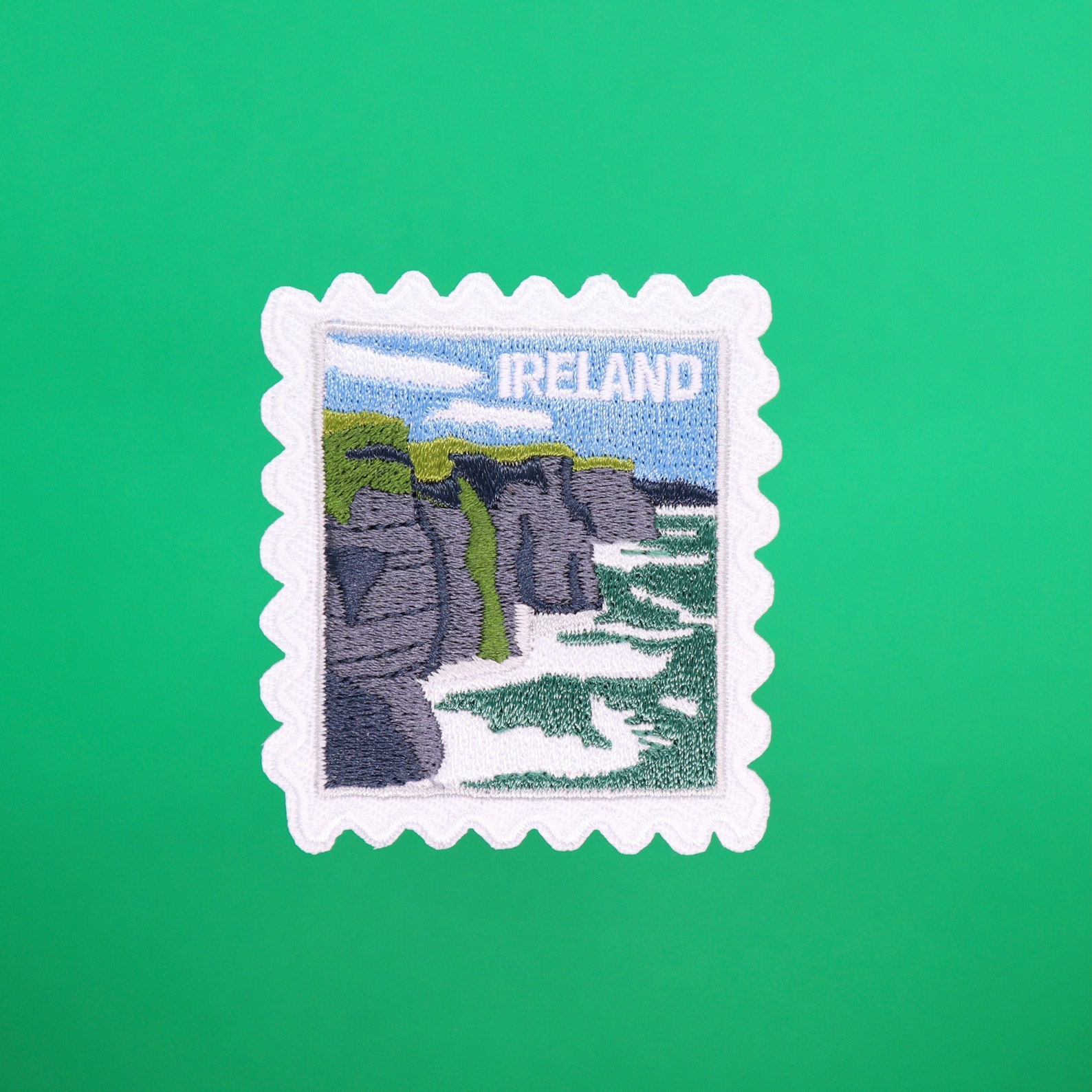 Ireland Patch Travel Patches Iron on Patch Patches - Etsy