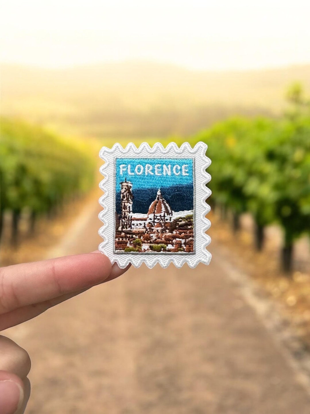 Florence Travel Patch- Iron on Patch- Travel Gift- Italy Patch- Travel ...