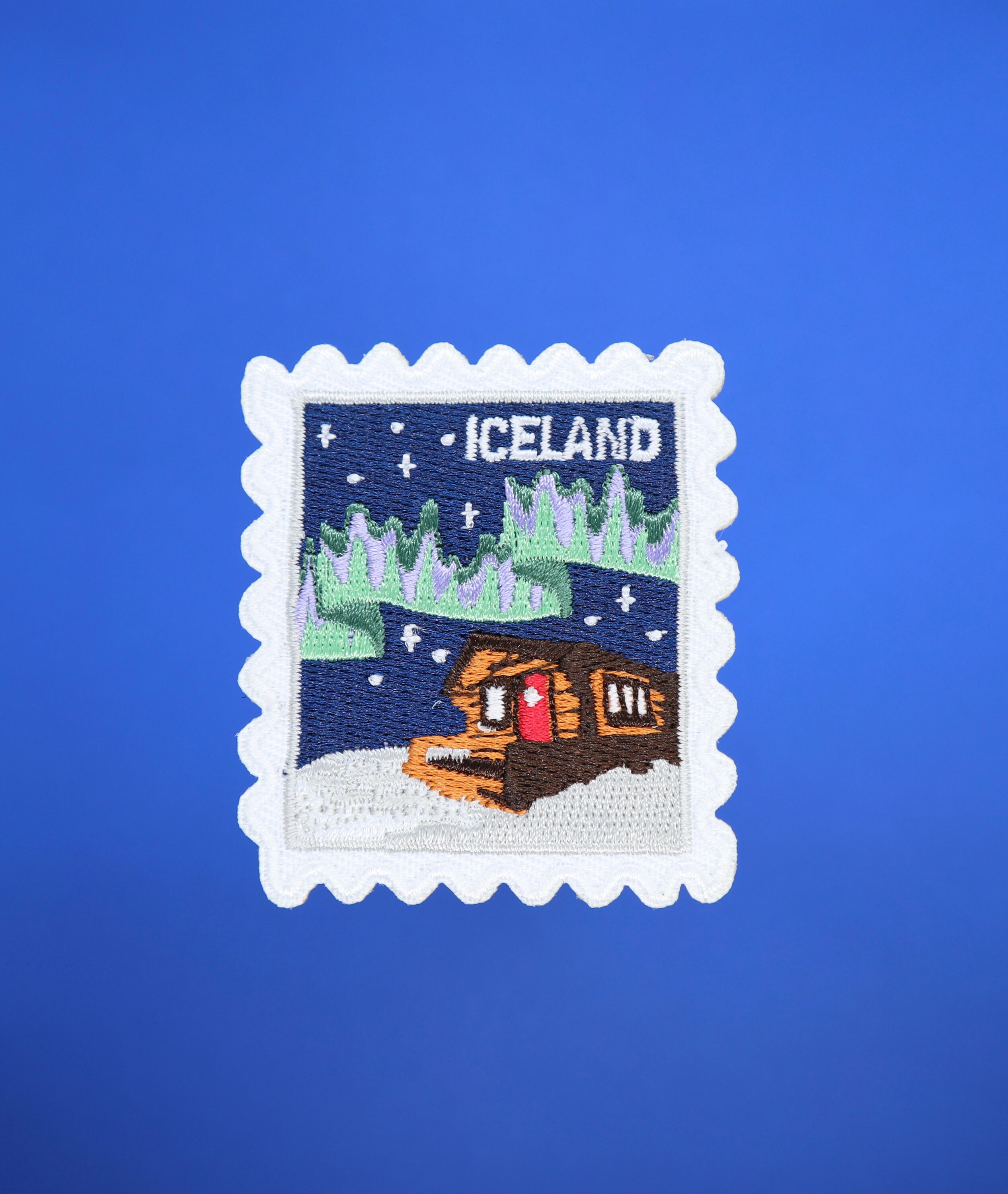 Iceland Patch Northern Lights Travel Patches Iron on Patch - Etsy