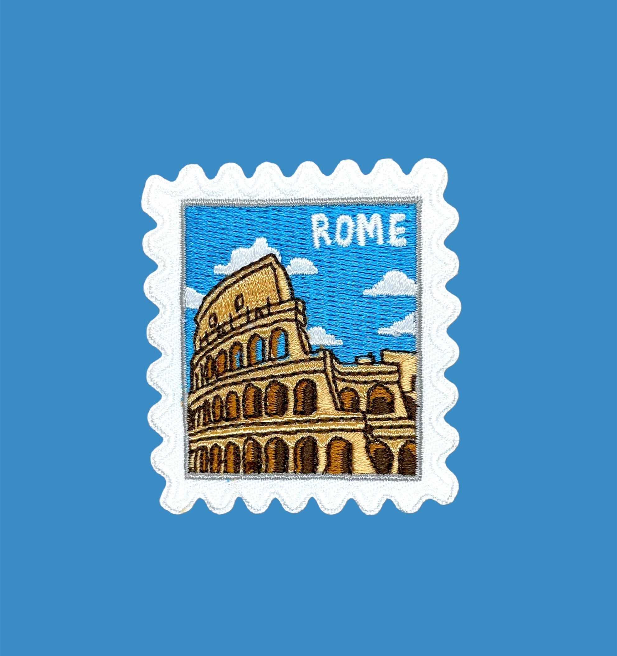 Rome Patch Iron on Patch Patch Collector Travel Souvenir - Etsy
