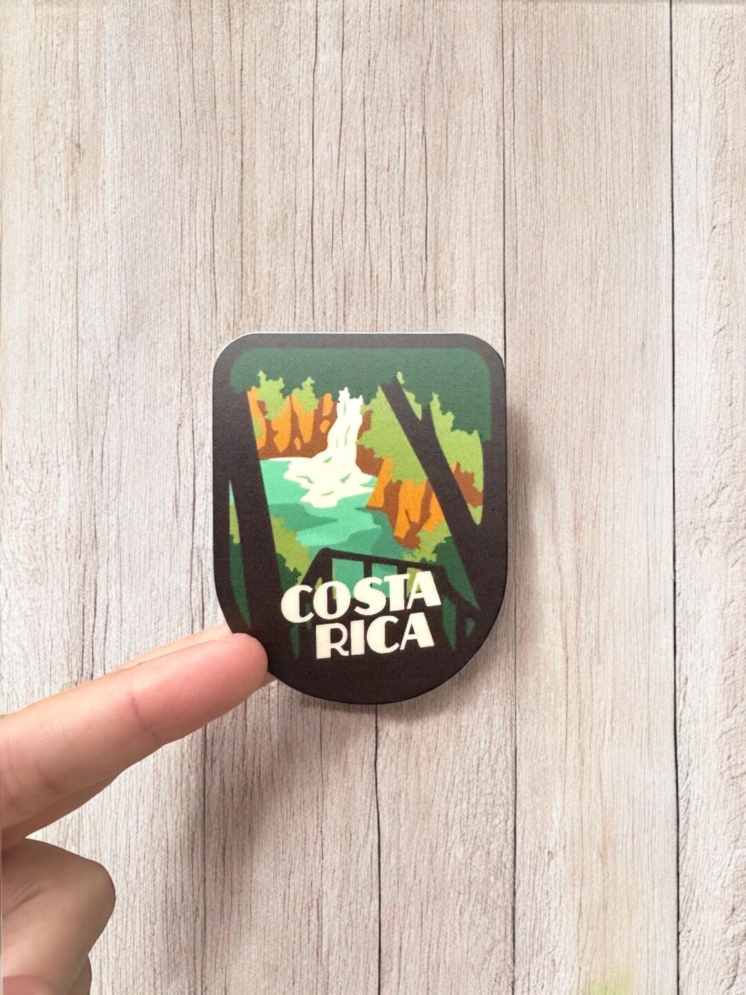 Costa Rica Sticker- Costa Rica Travel Sticker- Vinyl Sticker- Die Cut ...