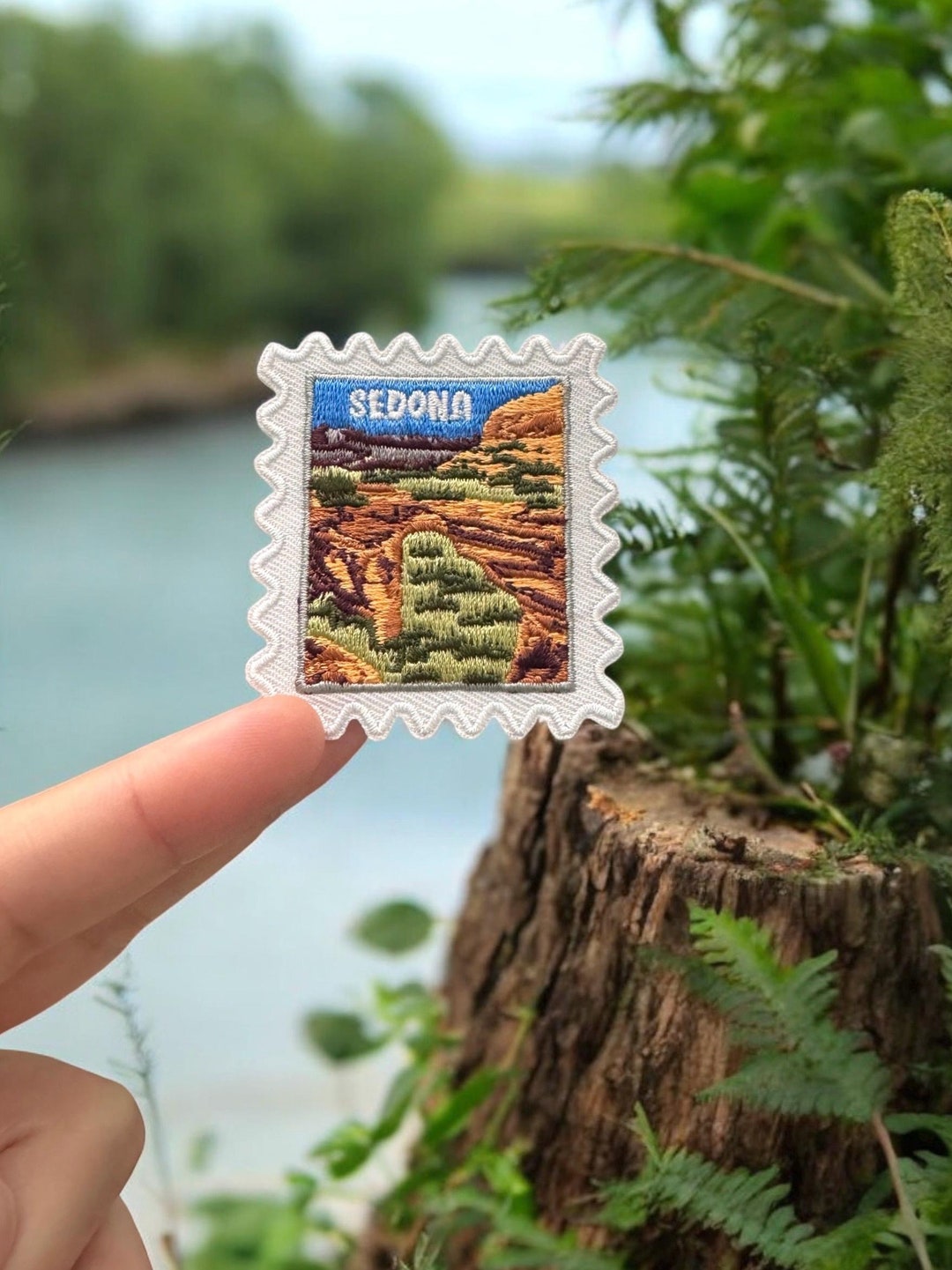 Sedona Travel Patch- Iron on Patch- Travel Gift- Arizona- Sedona ...