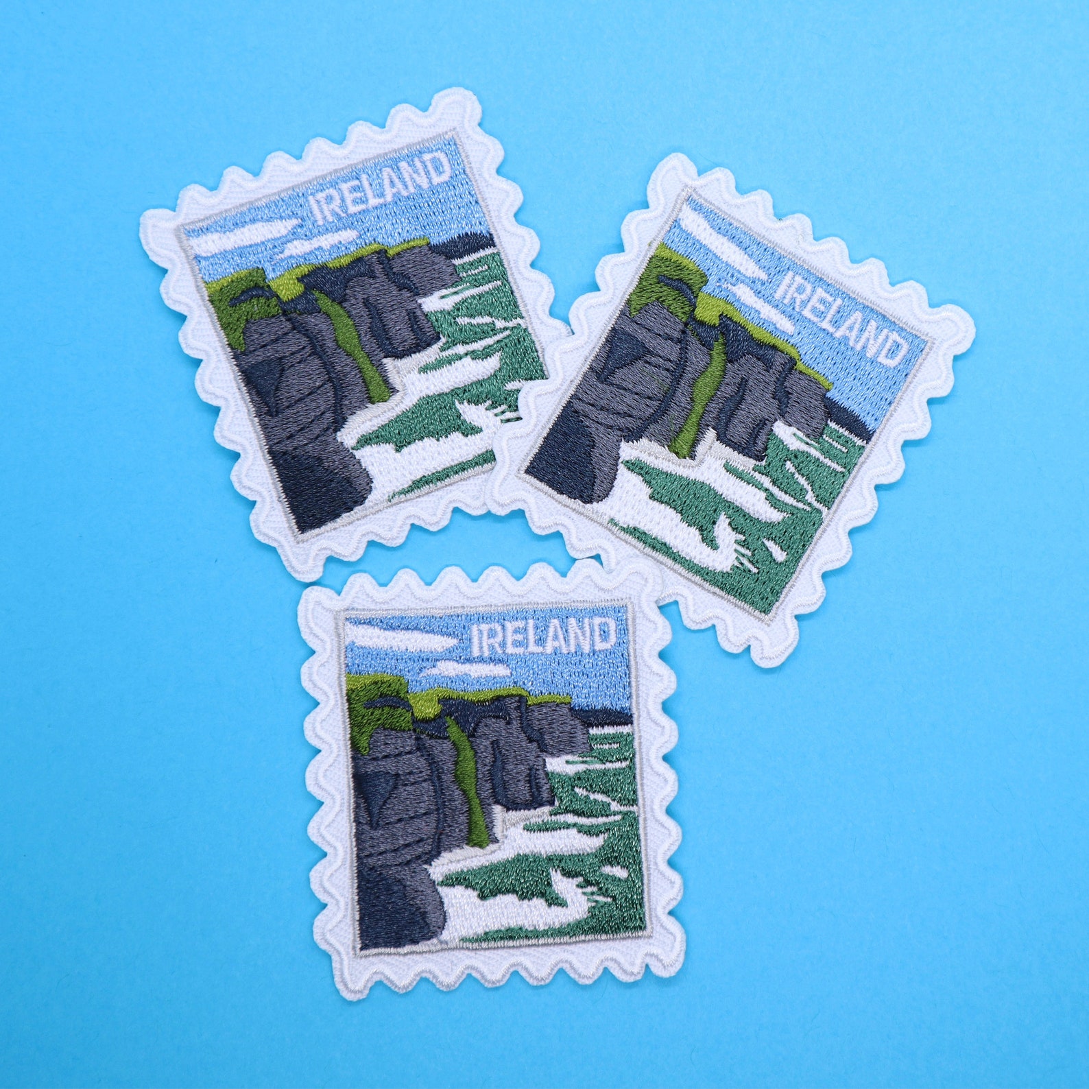 Ireland Patch Travel Patches Iron on Patch Patches - Etsy