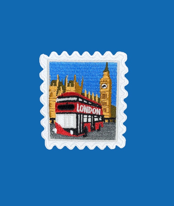 London Patch England Travel Patches Iron on Patch - Etsy