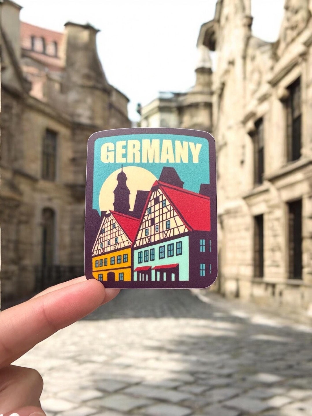 Germany Sticker- Travel Stickers- Vinyl Sticker- National Park Sticker ...