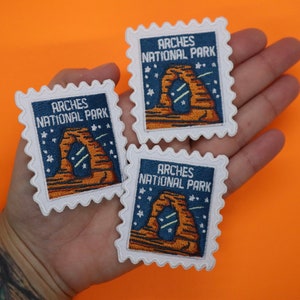 Arches National Park- Arches Park- Iron on Patch- Patches- Travel ...