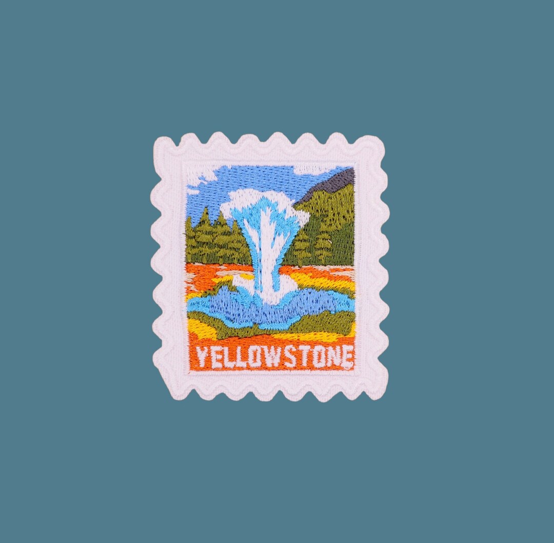 Yellowstone Patch Yellowstone National Park National Parks - Etsy