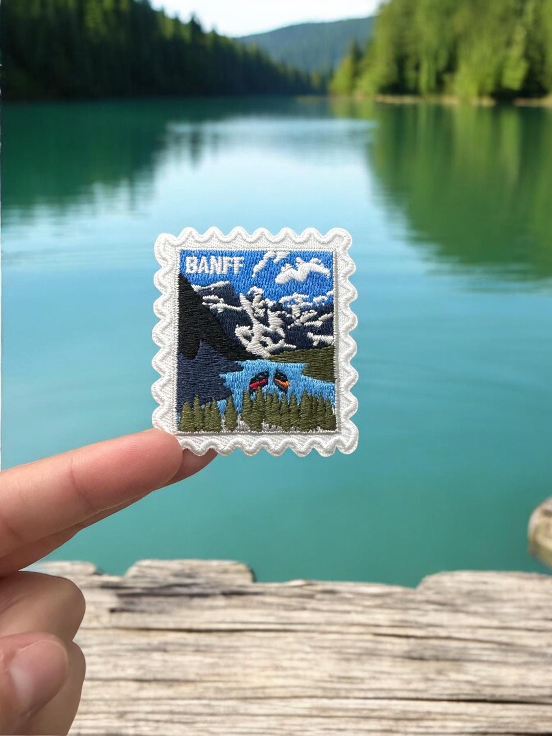 Canada Patch- Banff- National Park- Travel Patches- Iron on Patch ...