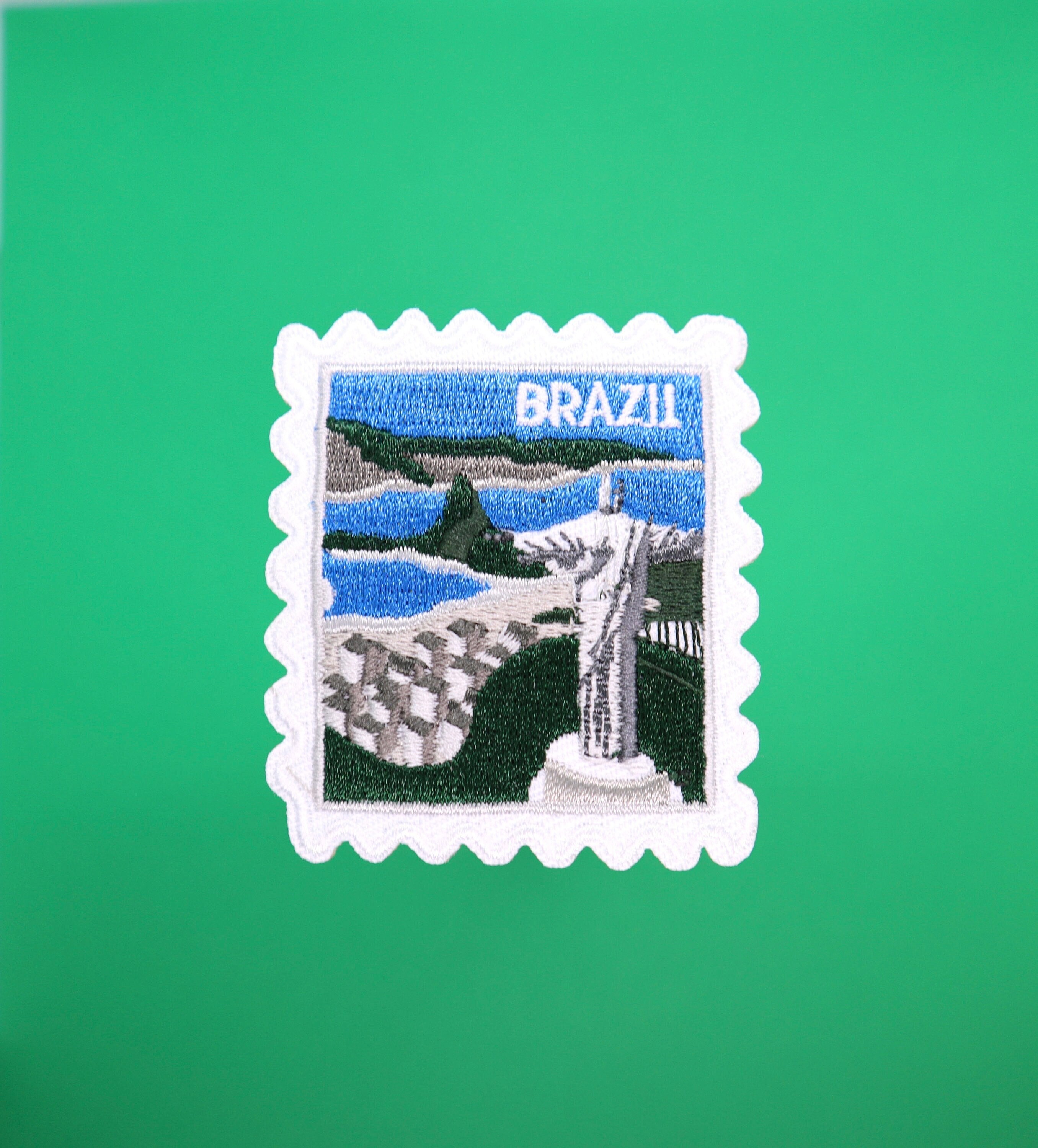 Brazil Patch Travel Patches Rio De Janeiro Iron on Patches - Etsy UK