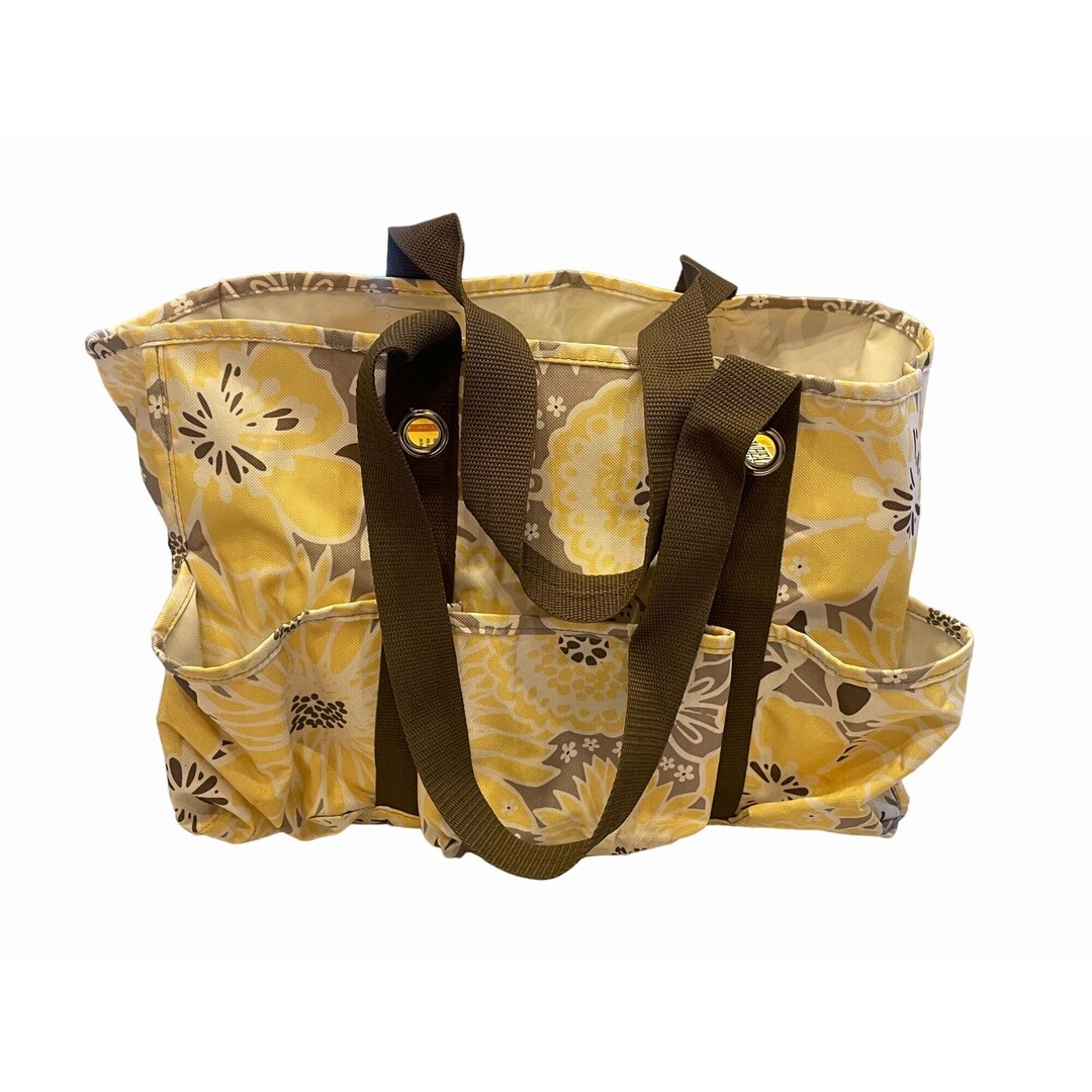 Thirty-one Utility Organizer Tote Hand Bag Mummy Bag Awesome Blossom ...