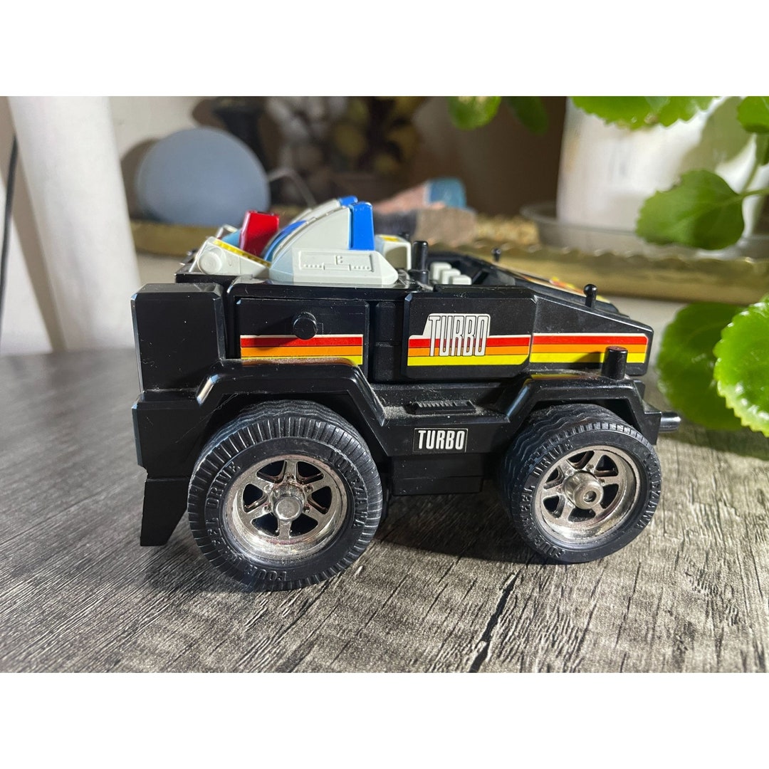 1983 Yonezawa Turbo GIANT ROBOT & 4WD Truck CAR Transformer Vintage - Etsy