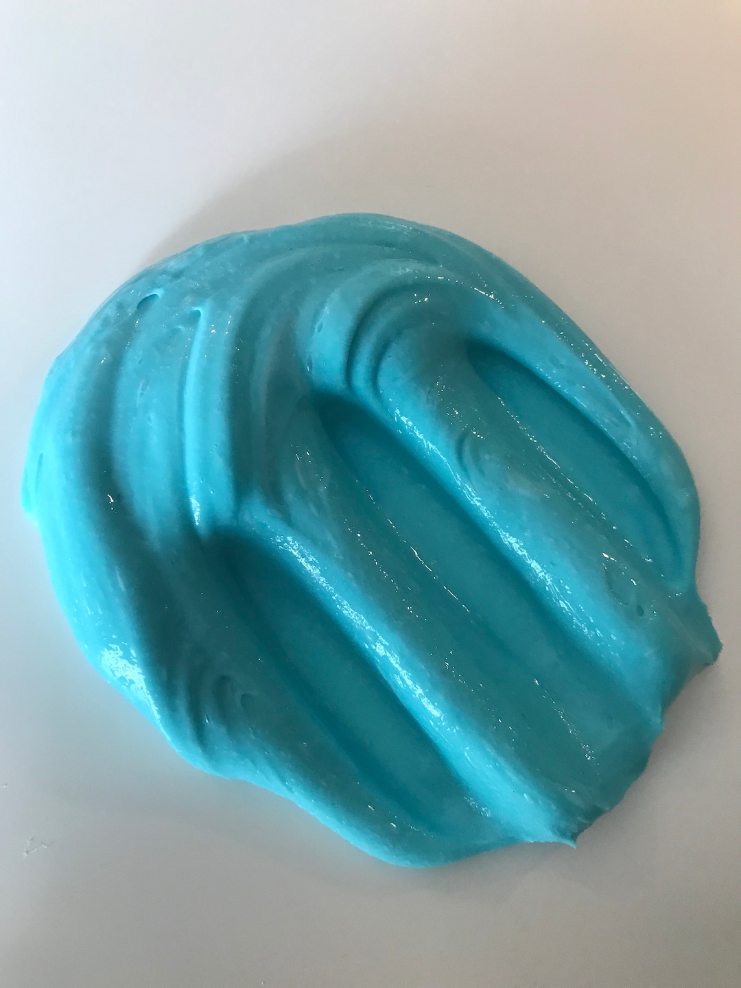 Blue Fluffy Slime - Etsy