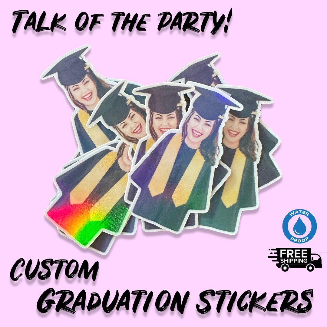Graduation Stickers 2024 Pack of 40 | Party Decor | Stickers | Graduate ...