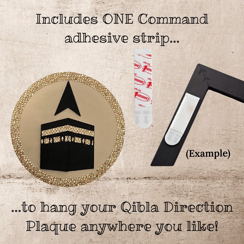 Qibla Direction Sign, Prayer Direction, Prayer Room, Eid Gift, Ramadan ...