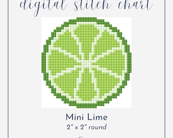 Lime Needlepoint Digital Chart - Etsy