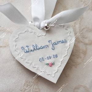 Immaculate Heart of Mary Medallion,baby Catholic, Cradle Medallion,hand ...