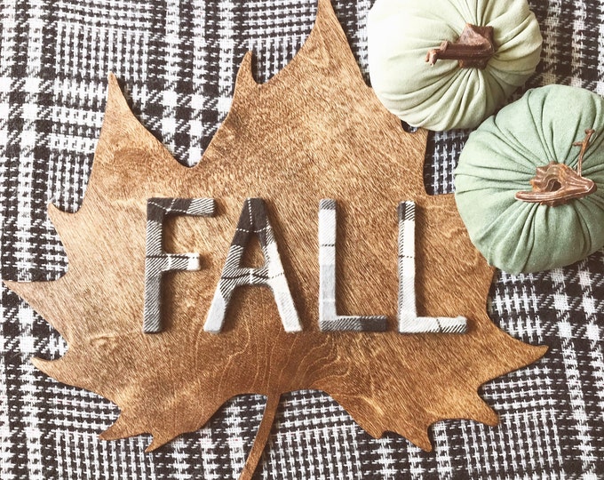 Handcrafted Wooden Fall Decor Sign / Fall Decor / Wood Sign / Autumn ...