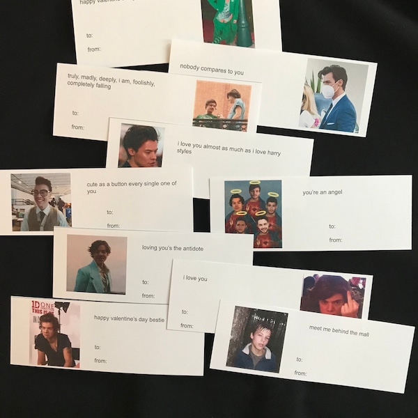 One Direction Card - Etsy