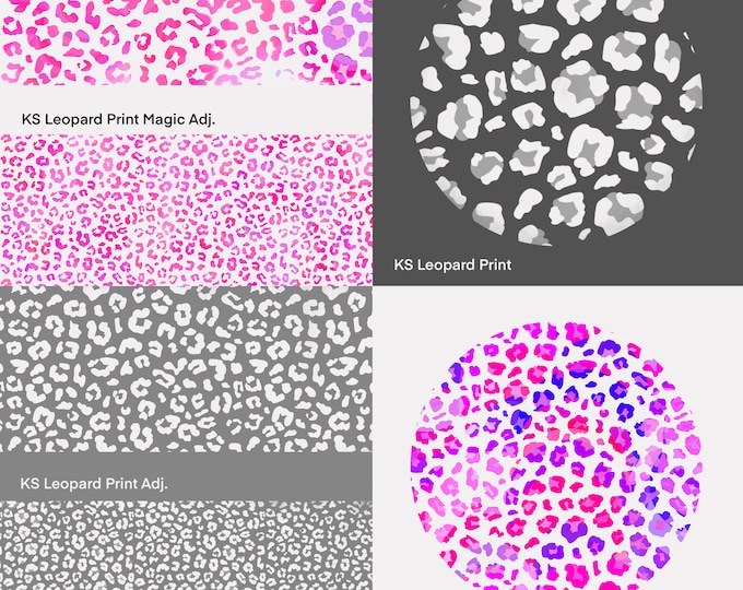 Leopard Print Procreate Brushes - Etsy