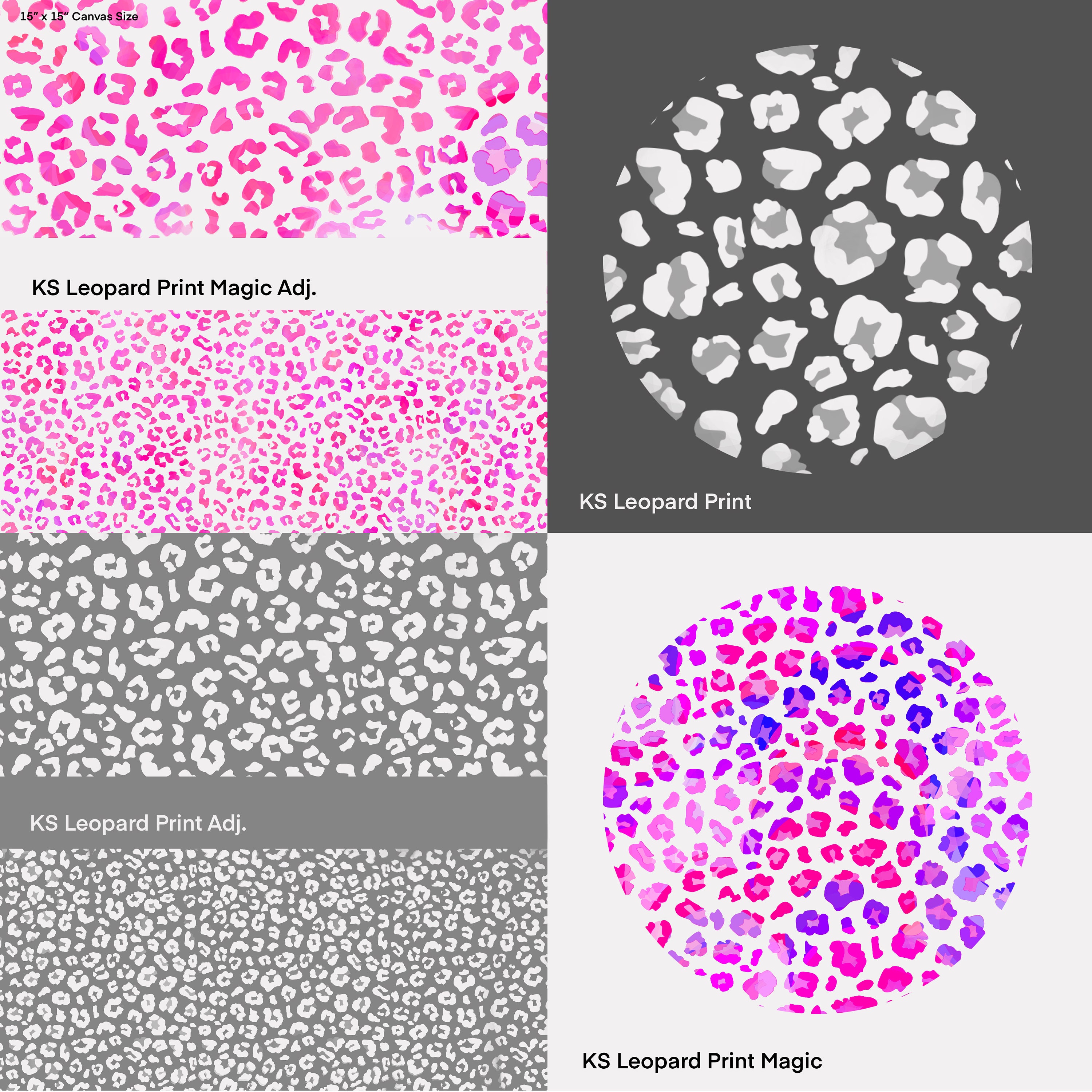 Leopard Print Procreate Brushes (Download Now) - Etsy