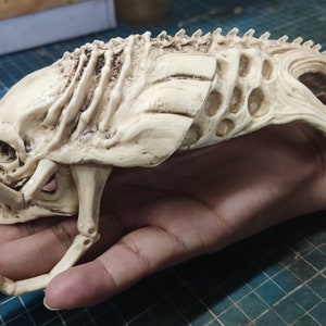 Predalien Skull Based on Giger Art(aliens VS Predator) - Etsy