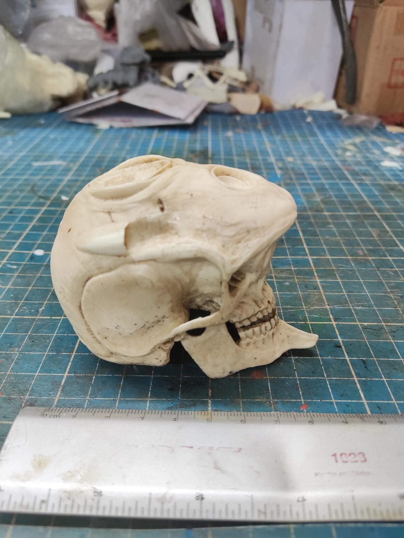 EVA00 Skull evangelion Moveable Jaw - Etsy