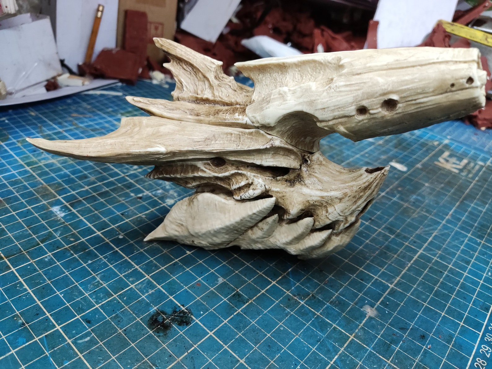 Dragon Brachy-dios Skull With Articulated Jaw - Etsy