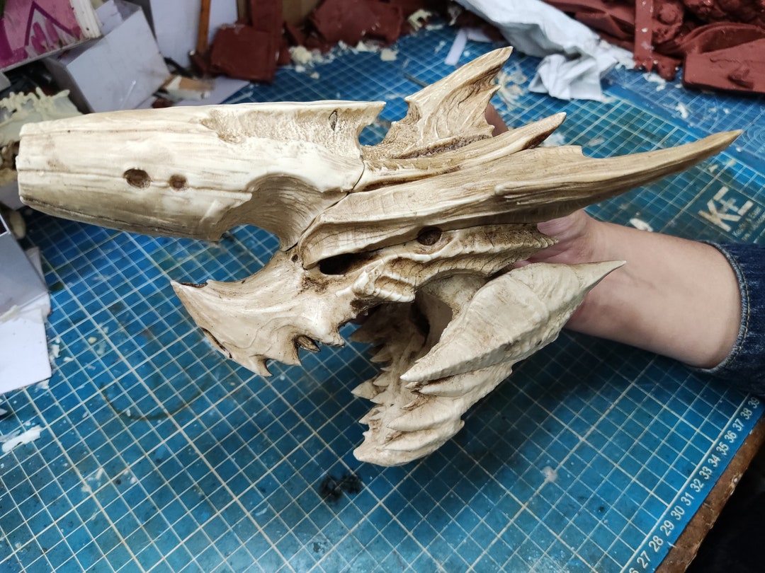 Dragon Brachy-dios Skull With Articulated Jaw - Etsy