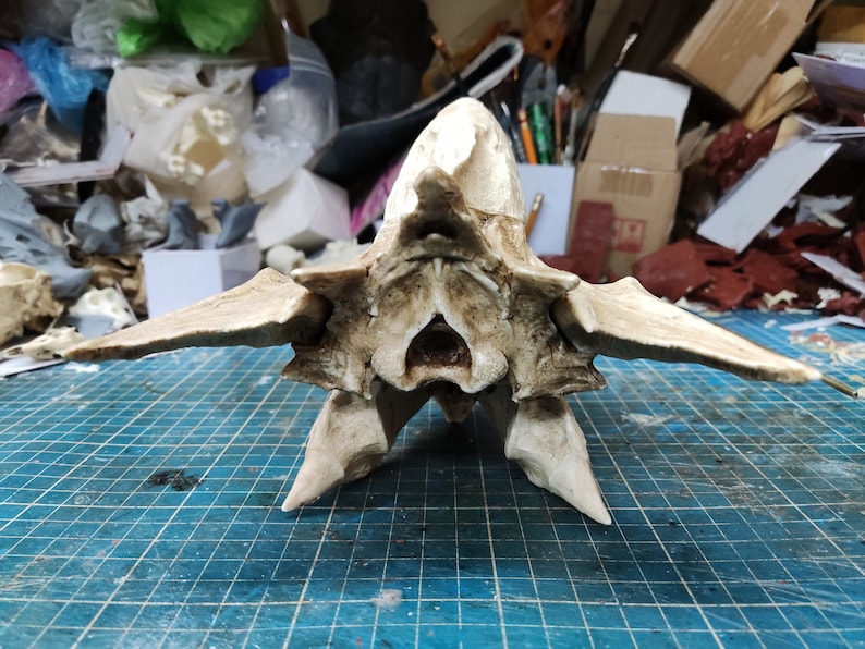 Dragon Brachy-dios Skull With Articulated Jaw - Etsy