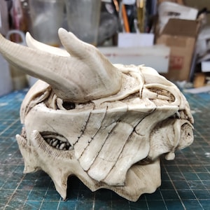 Glavenus Skull "monster Hunter" Articulated Jaw - Etsy
