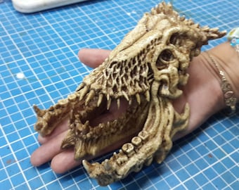 Alien Skull predator 2 1/6 Scale trophy Skull | Etsy