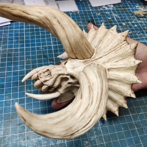 Diablos Skull (monster Hunter) - Etsy