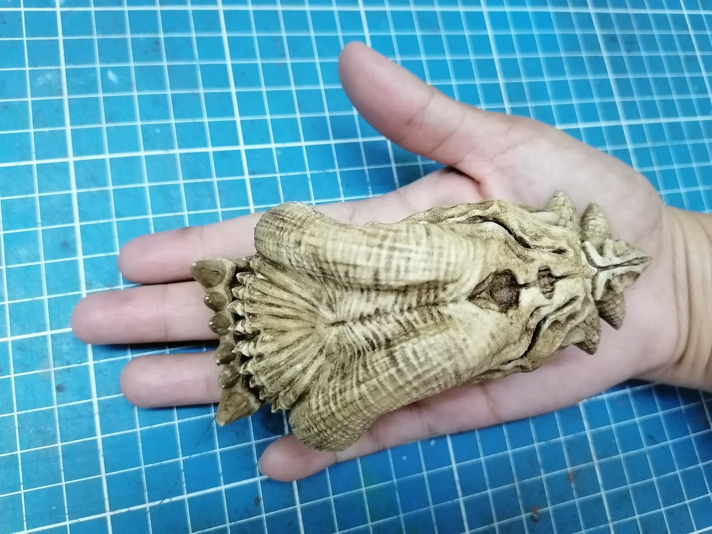 Alien Skull predator 2 1/6 Scale trophy Skull | Etsy