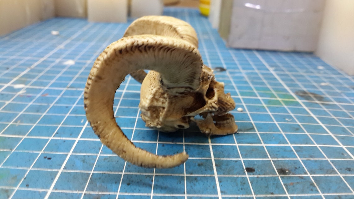 1/6 Scale Devil Skull Moveable Jaw - Etsy