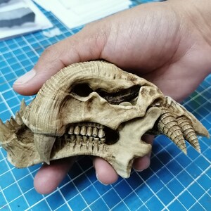 Alien Skull "predator 2" 1/6 Scale (trophy Skull) - Etsy