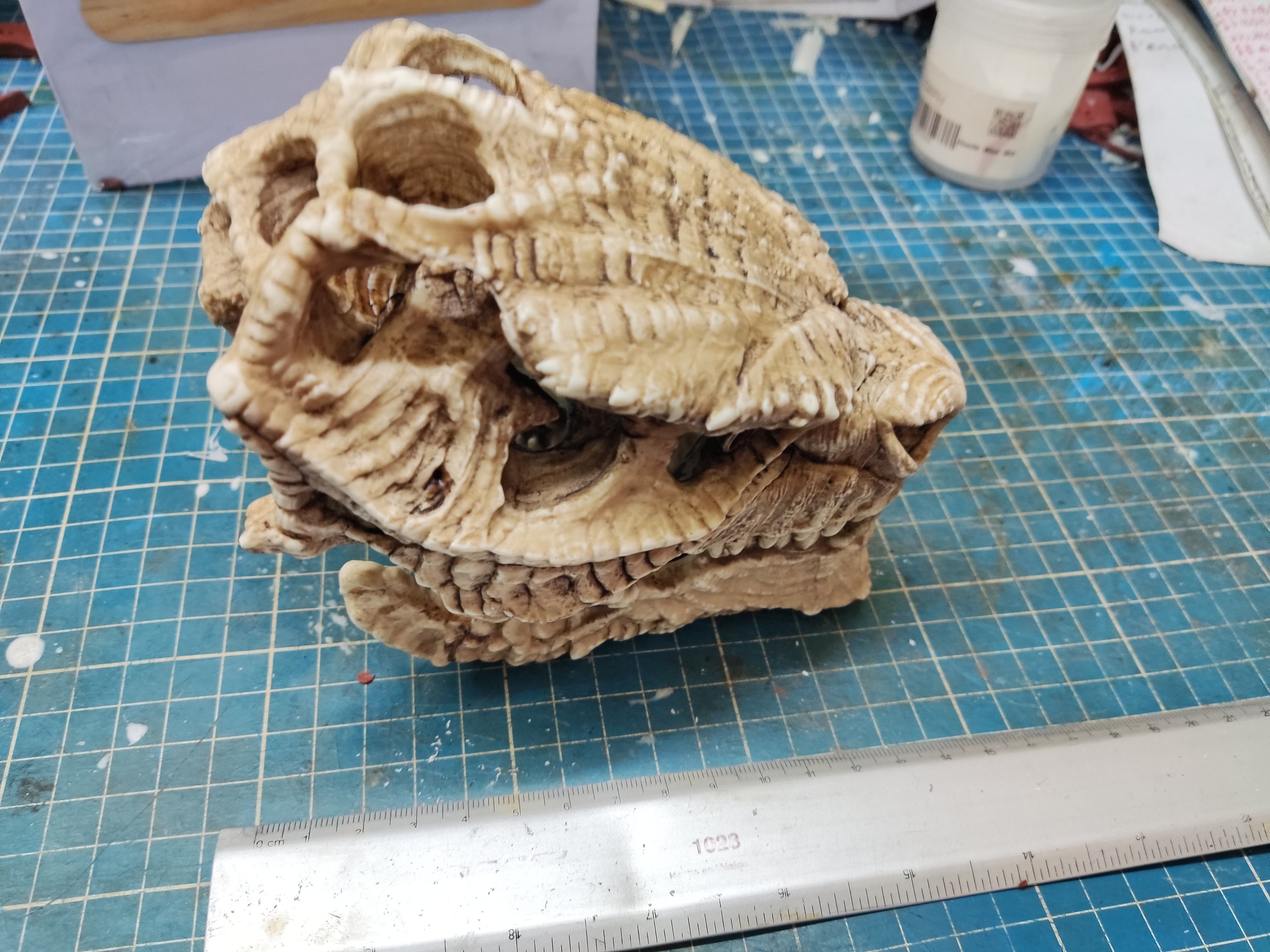 Godzilla Skull Drawing