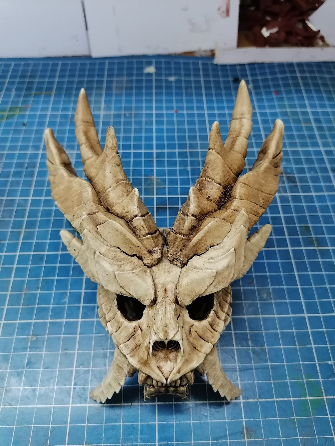 Magnamalo Skull monster Hunter - Etsy