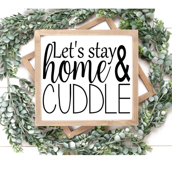 Lets Cuddle Sign - Etsy