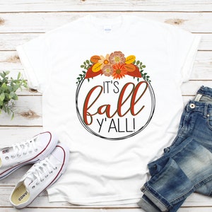 It's Fall Y'all Png, DIGITAL DOWNLOADABLE FILE, Instant Png ...