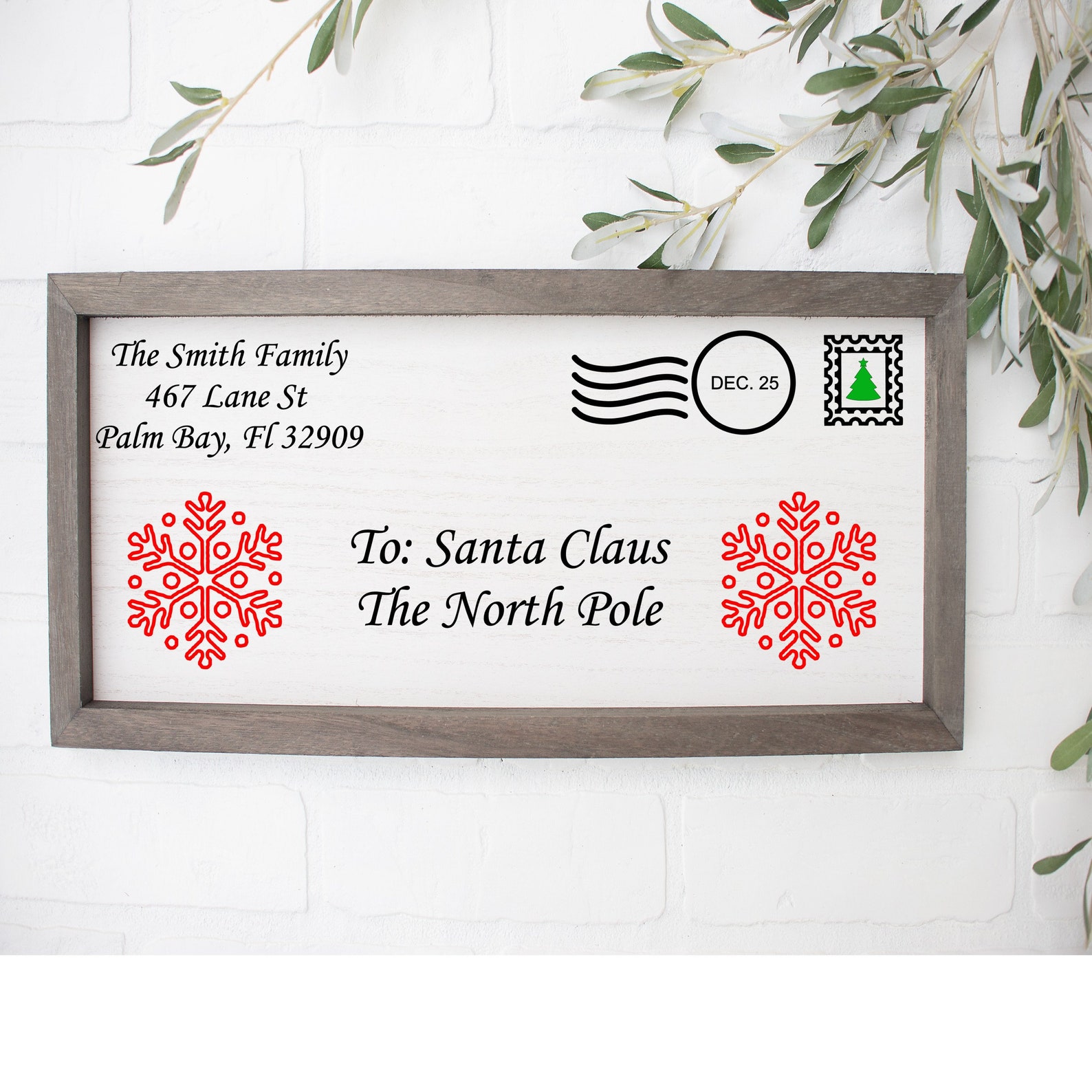 Christmas Sign Svg, Santa Letter, Santa Claus Envelope Svg, Santa Claus ...