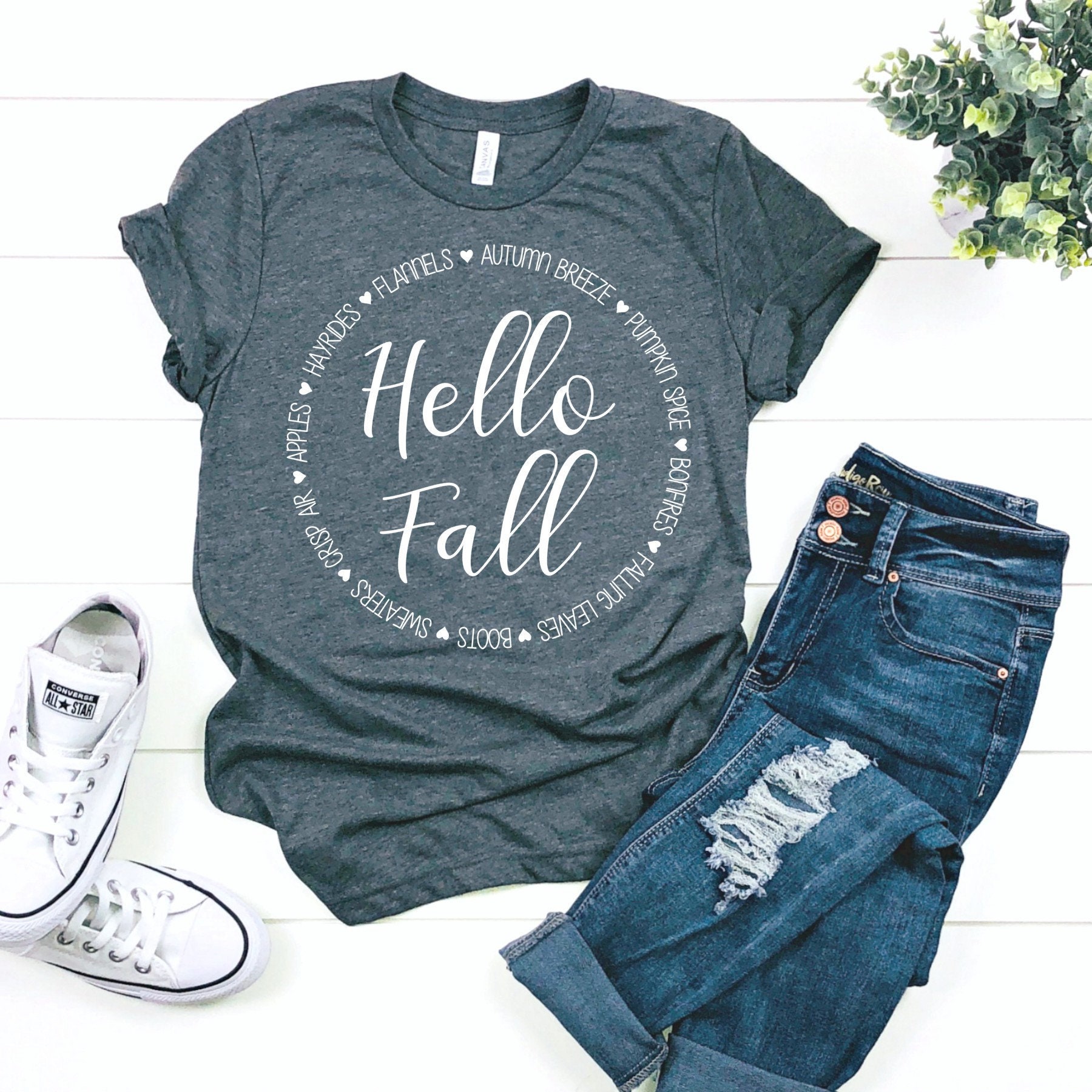 Hello fall svg hello fall shirt hello fall jpeg fall | Etsy